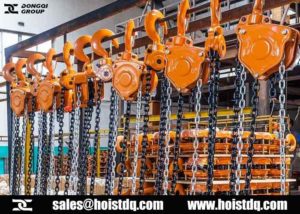 Common Ways to Avoid Damages of Hand Chain Hoists | Dongqi Hoist and Crane
